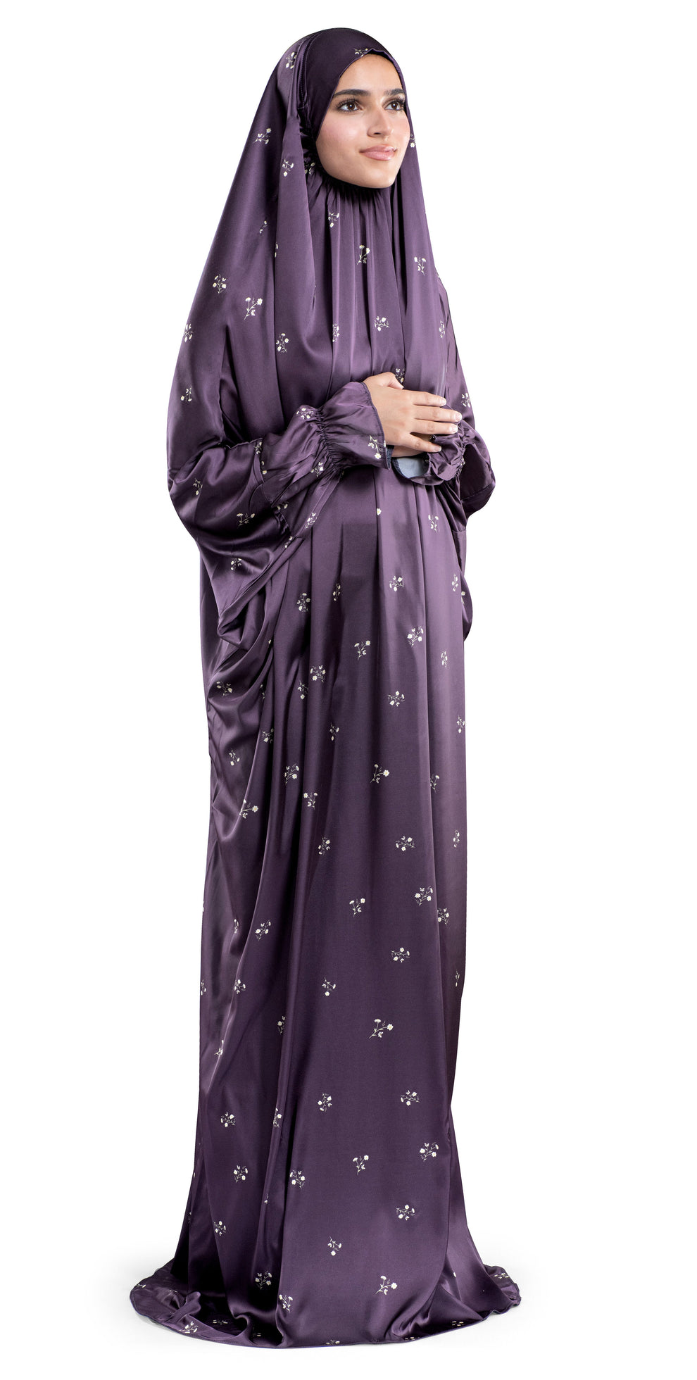 Grape Satin Islamic Prayer Wear – Urban Rugs Lebanon