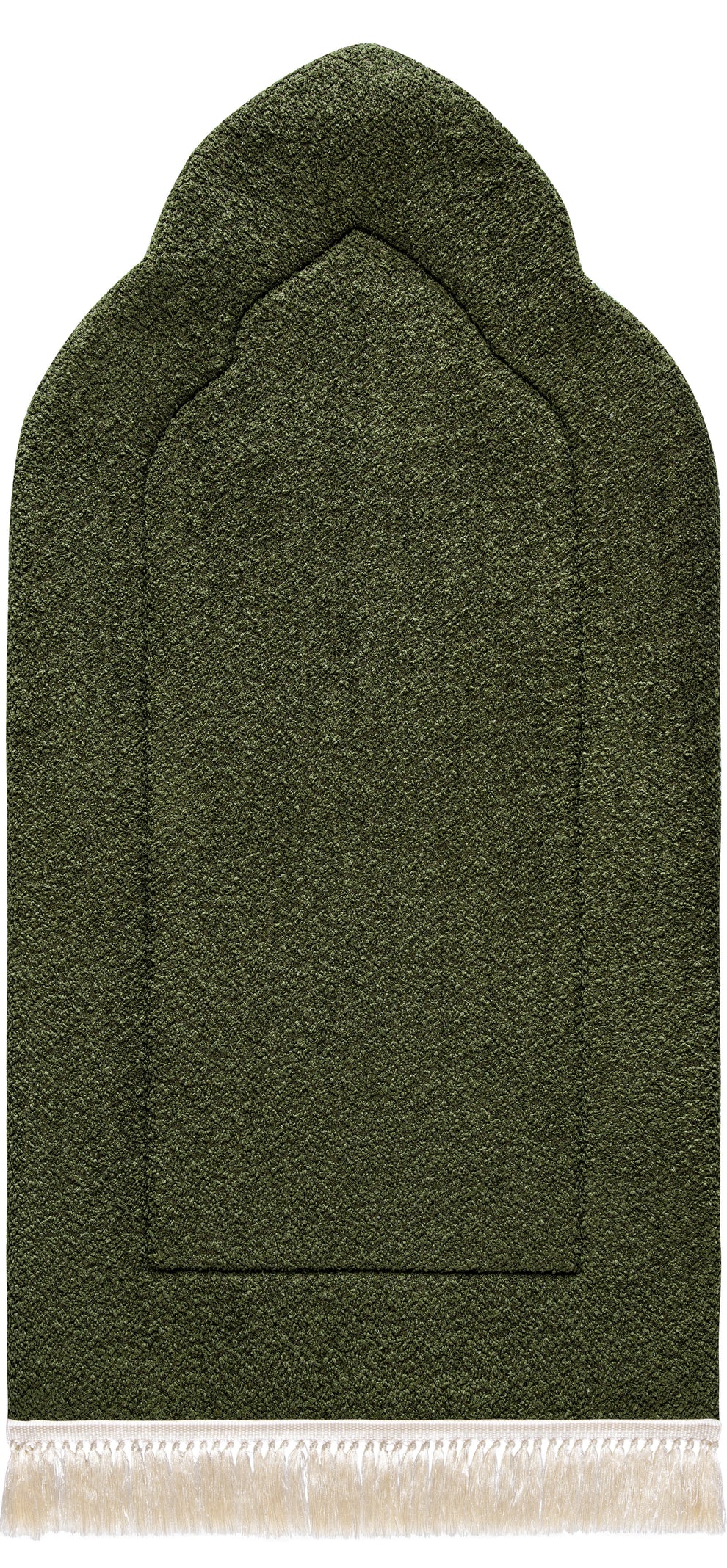 Deep Olive Arched Plain Prayer Mat – Urban Rugs Lebanon